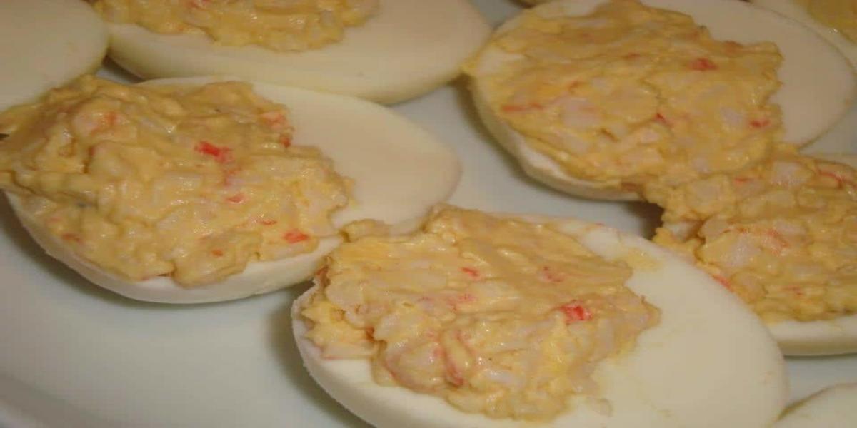 Ovos Recheados com Camarão e Delícias do Mar – As Receitas de Portugal