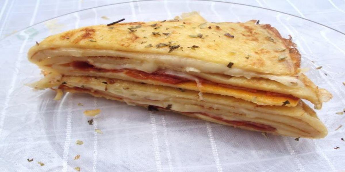 Crepes Salgados com Recheio de Queijo e Chourição – As Receitas de Portugal